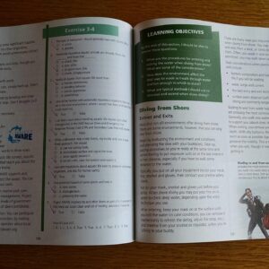 PADI Open Water Diver Manual with Table