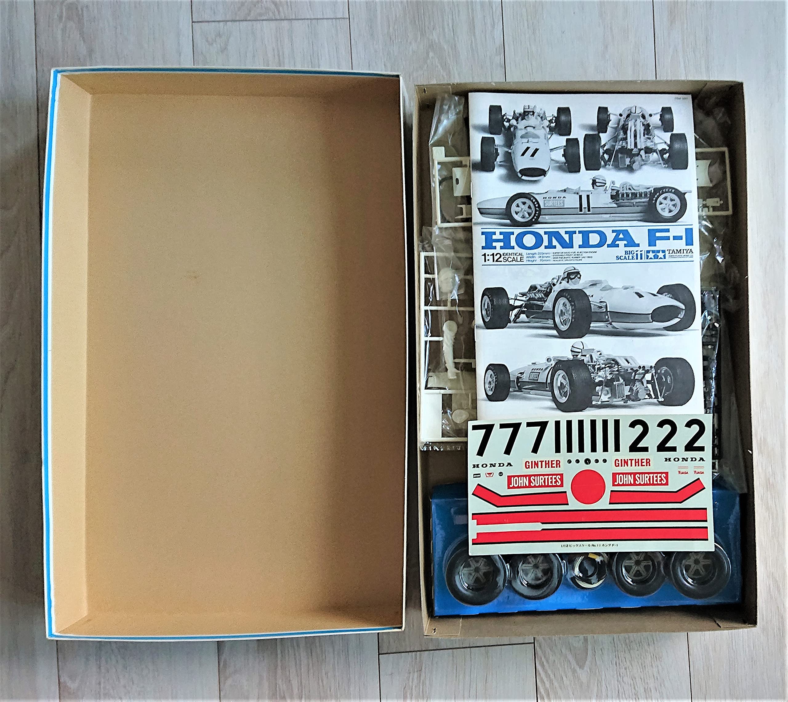 TAMIYA 1/12 Honda F-1 (1/12 Big Scale Car: 12011)