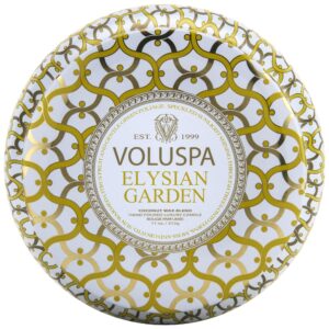 Voluspa Elysian Garden Candle, 11 Ounce