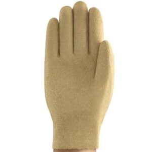 Ansell KSR 22-515 Vinyl Glove, Coated on Interlock Knit Liner, Medium (Pack of 12 Pairs)