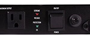 Furman AC-215A Compact Power Conditioner with Auto-Resetting Voltage Protection - Black