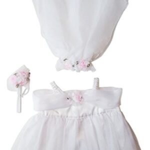 Bride Outfit Teddy Bear Clothes Fits Most 14" - 18" Build-A-Bear and Make Your Own Stuffed Animals