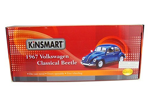 KiNSMART 1967 Volkswagen Beetle 1/24 (Black)