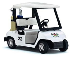 kinsfun golf cart 4½" die cast metal model pullback action toy