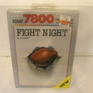 Atari 7800 Fight Night Game by Accolade