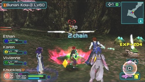 Phantasy Star Portable 2 - Sony PSP