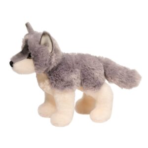 Douglas Ashes Wolf Plush Stuffed Animal