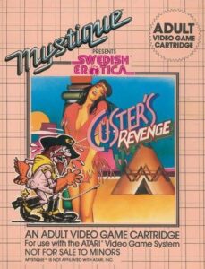 custer's revenge for the atari video game system