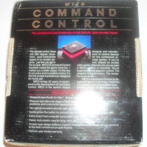 Wico Command Control Trackball for Atari, Commodore, Sears Model