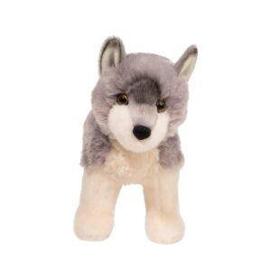 Douglas Ashes Wolf Plush Stuffed Animal