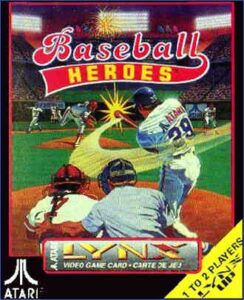 baseball heroes for atari lynx