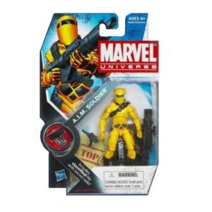 hasbro marvel universe series 8 a.i.m. soldier action figure #16