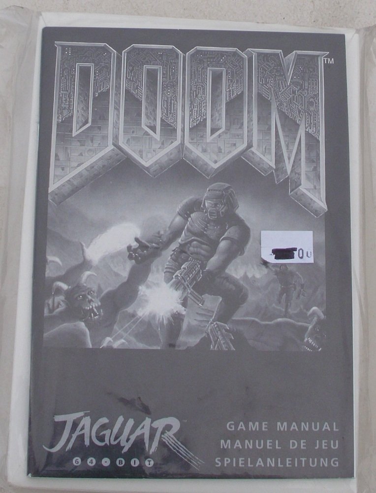 Doom Jaguar Atari Video Game 64 Bit