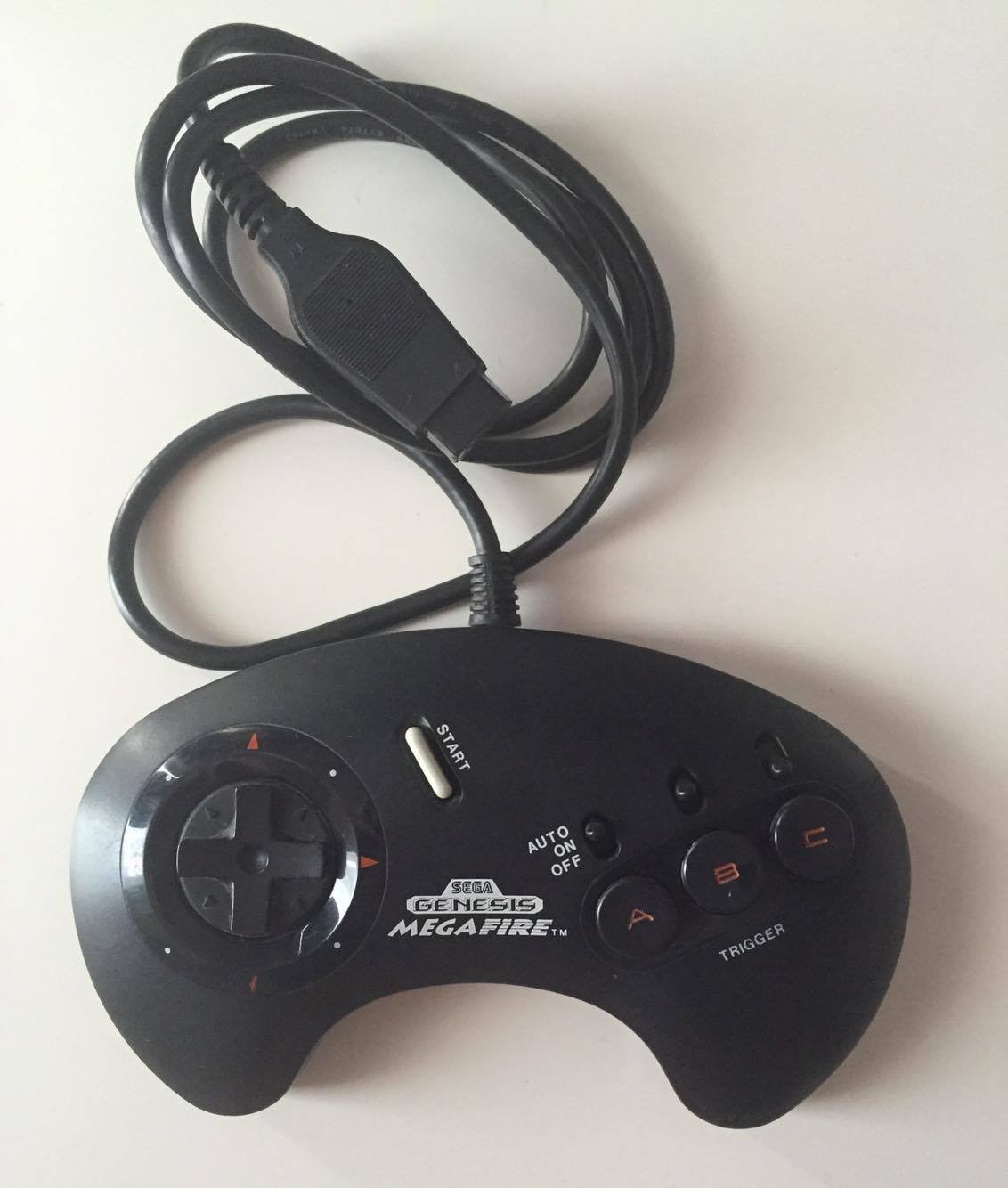 Sega Genesis MegaFire Mega Fire Turbo Controller 1657