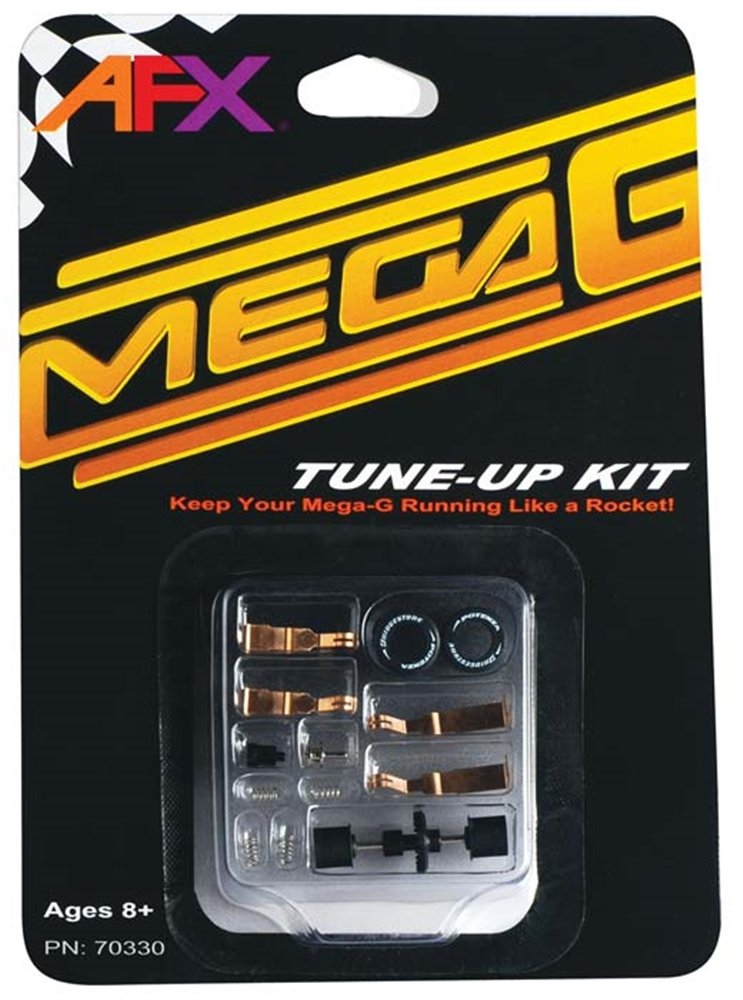 AFX/Racemasters Mega-G Tune Up Kit with Long & Short Pick Up Shoes AFX70330 HO Slot Racing Parts & Accessories