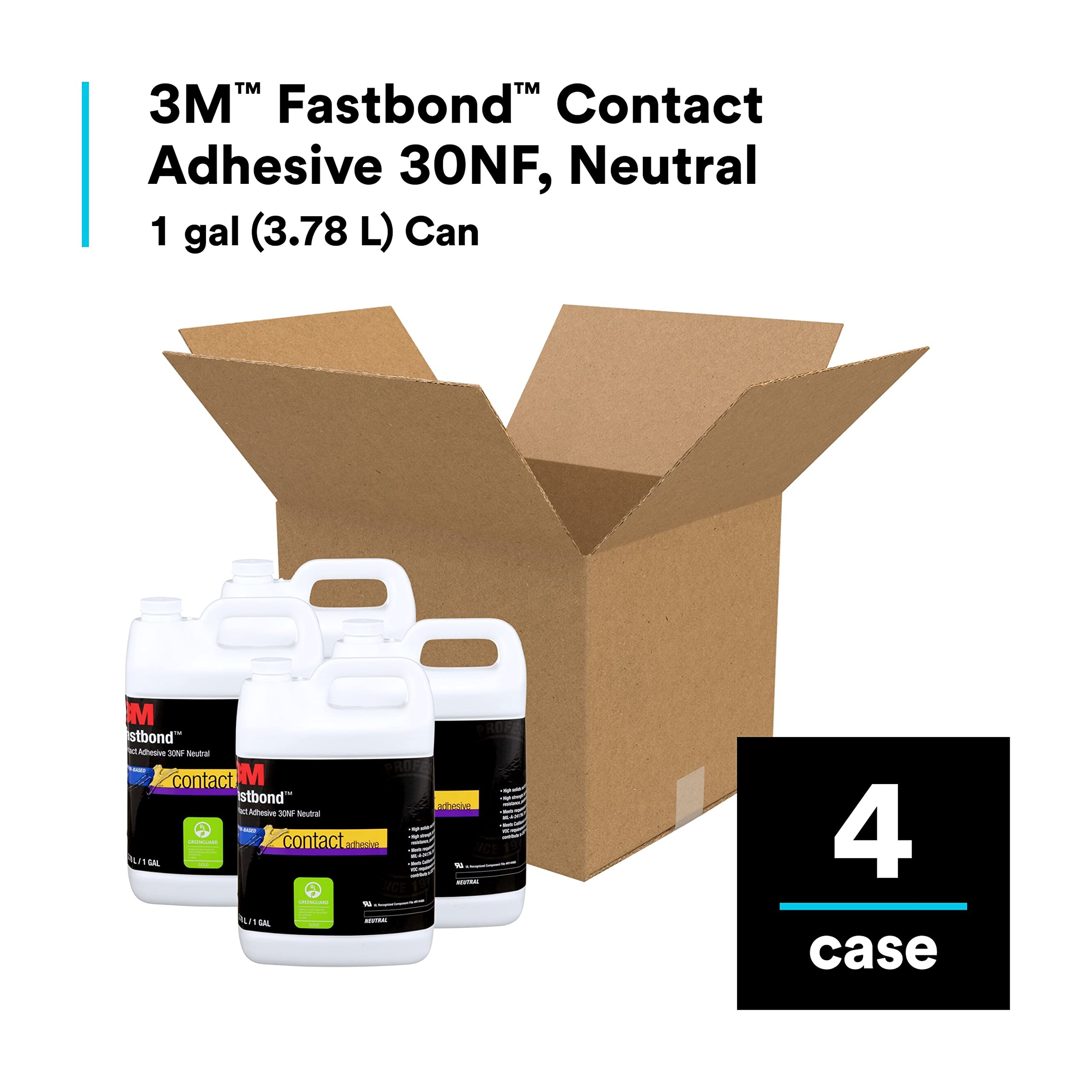 3M Fastbond Contact Adhesive 30NF, Neutral