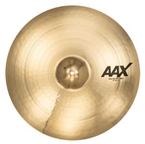 sabian 21" aax raw bell dry ride, brilliant finish