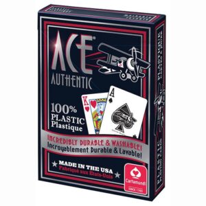 cartamundi 1060 ace 100% plastic playing cards assorted colors