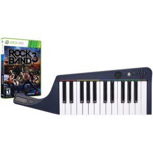 mad catz rock band 3 wireless keyboard bundle with rock band 3 software -xbox 360