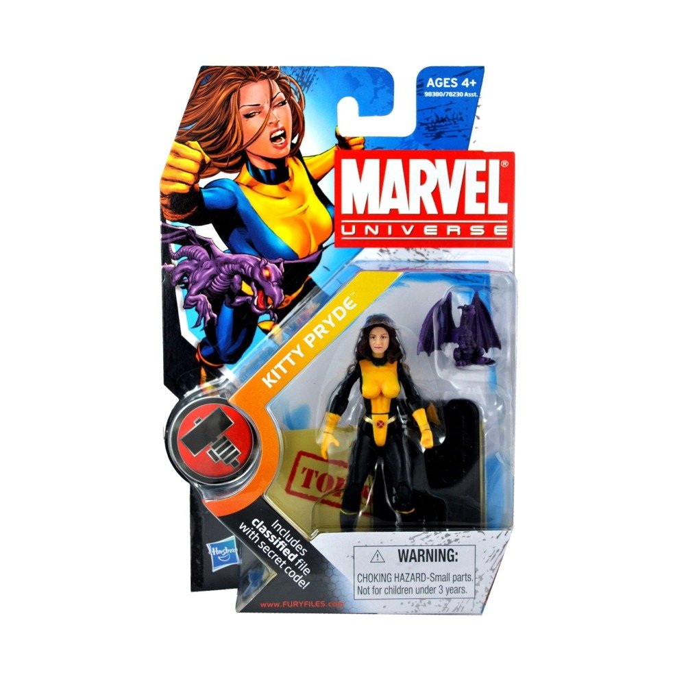 Marvel Universe 3 3/4 Inch Series 2 Action Figure #17 Kitty Pryde Lockheed