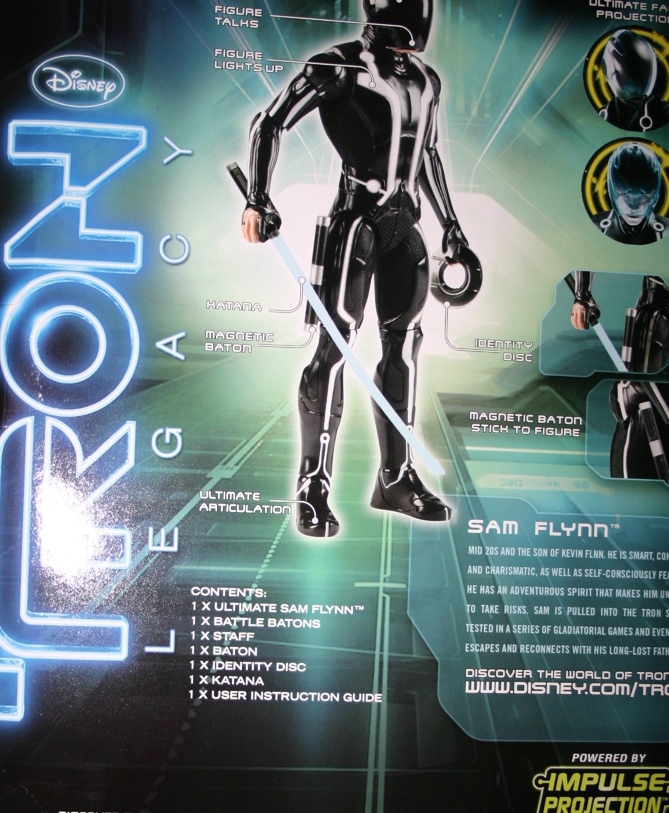 TRON Legacy Sam Flynn Ultimate 12-Inch Action Figure