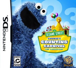 sesame street: cookie's counting carnival - nintendo ds