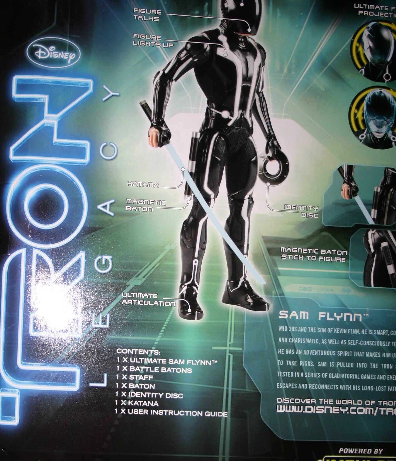 TRON Legacy Sam Flynn Ultimate 12-Inch Action Figure