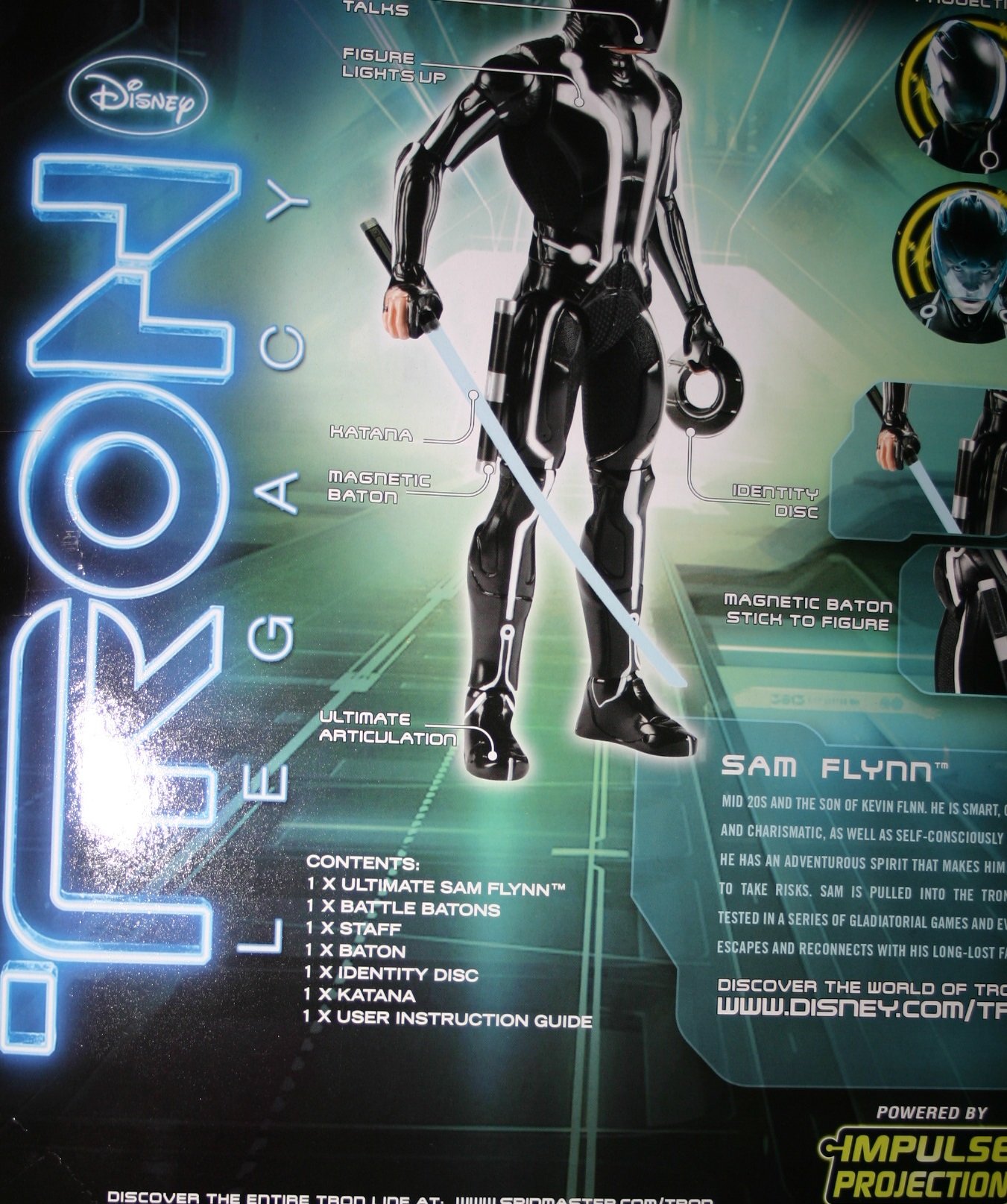 TRON Legacy Sam Flynn Ultimate 12-Inch Action Figure