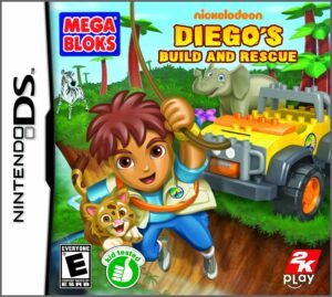 mega bloks diego's build and rescue - nintendo ds