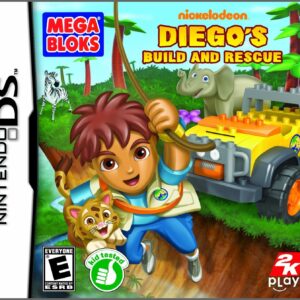 Mega Bloks Diego's Build and Rescue - Nintendo DS