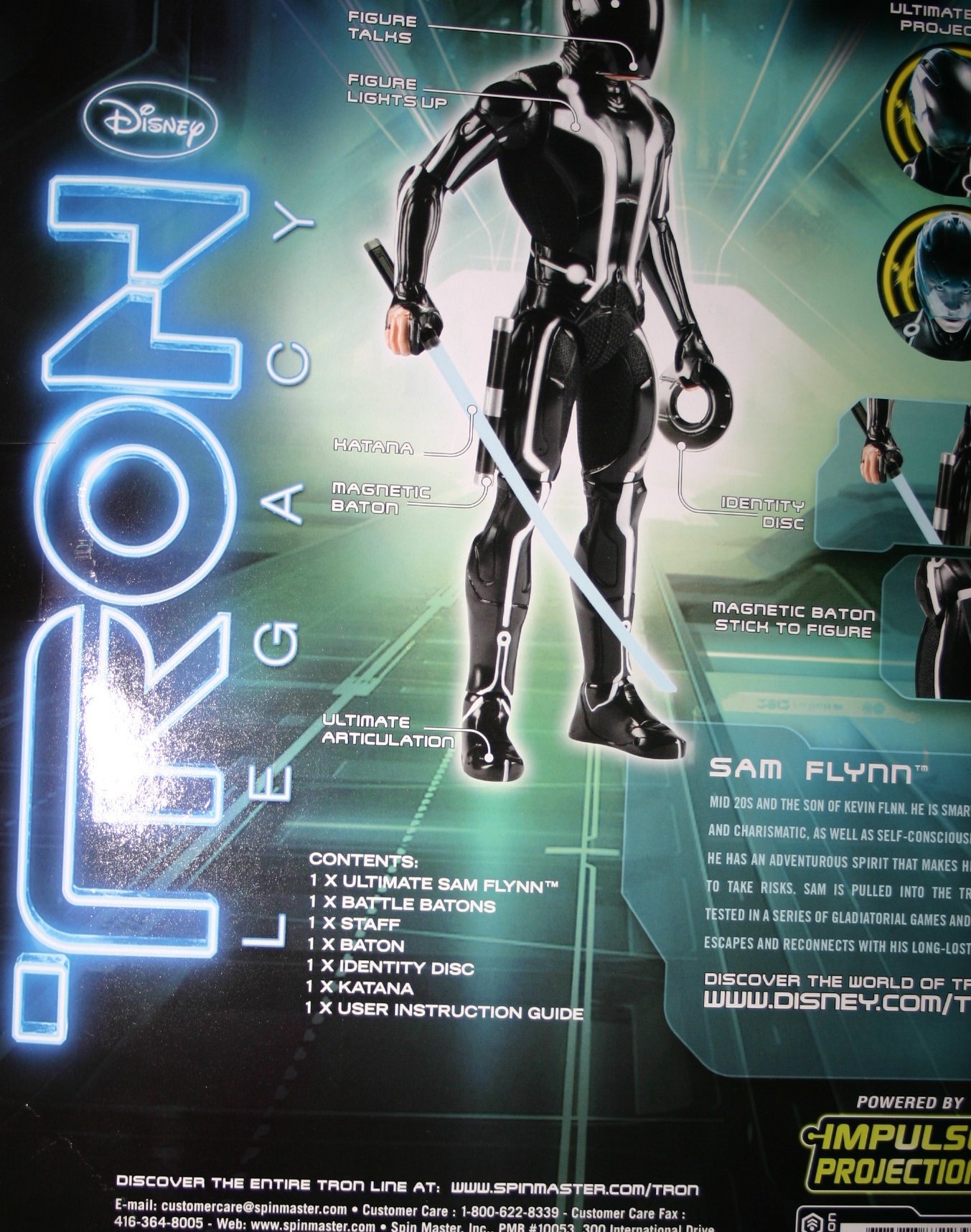 TRON Legacy Sam Flynn Ultimate 12-Inch Action Figure