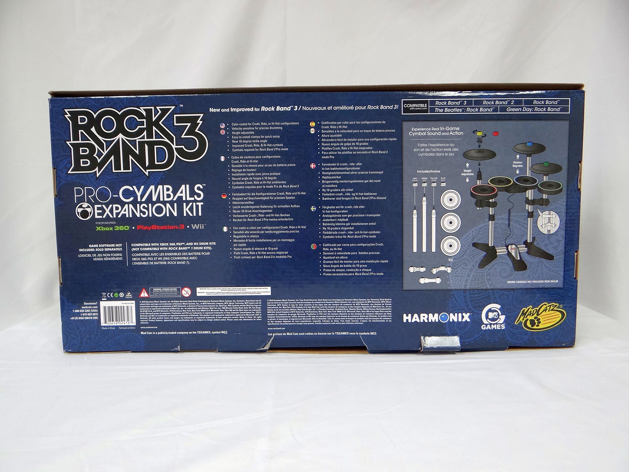 Rock Band 3 PRO-Cymbals Expansion Kit