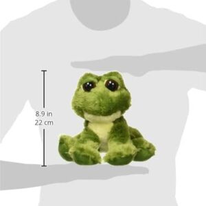 Aurora® Enchanting Dreamy Eyes™ Fantabulous Frog™ Stuffed Animal - Captivating Gaze - Whimsical Charm - Green 10 Inches