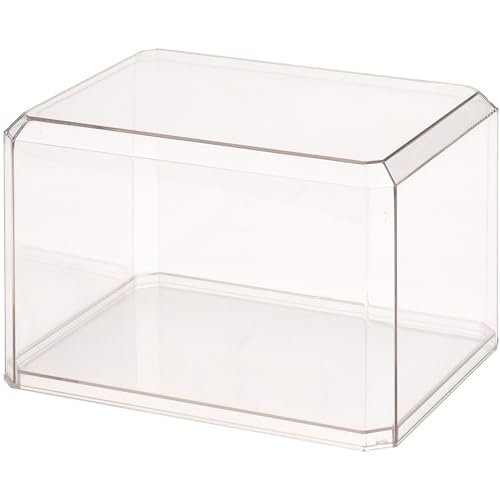 Pioneer Plastics 865C Clear Plastic Mini Helmet Display Cases, 8" W x 6" D x 5" H (Mailer Box)