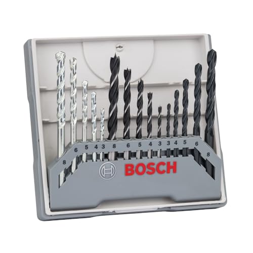 Bosch 2607017038 Mixed Drill Bit Set "x-Pro Line" 15 Pcs