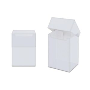 Ultra Pro Solid White Deck Box