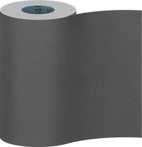 bosch 2608607788 sanding roll 115mm Ø x 5m, 240 grit, black