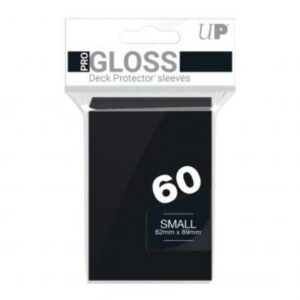 ultra pro deck protectors solid - small size - black