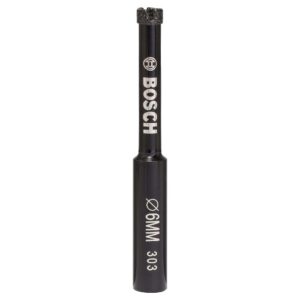 bosch 2608550605 diamond drill bit, 5mm x 35mm, black