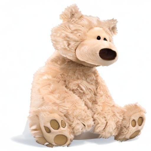 GUND Philbin Classic Teddy Bear, Premium Stuffed Animal for Ages 1 and Up, Beige, 12”