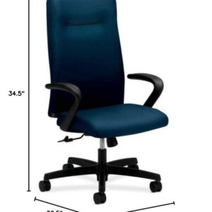 Hon Executive High-Back Chair, 27" x 38" x 47-1/2", Mariner