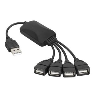 high speed 4 port usb 2.0 hub for sony playstation 3 ps3 slim xbox 360 nintendo wii