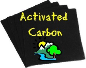 9 x 9 activated carbon air filter refill pads