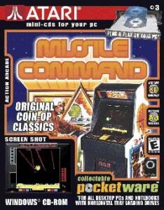 atari pocketware: missile command