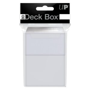 Ultra Pro Solid White Deck Box