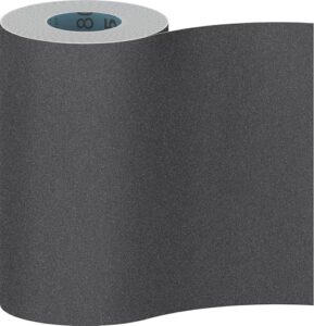 bosch 2608607787 sanding roll 115mm Ø x 5m, 180 grit, black