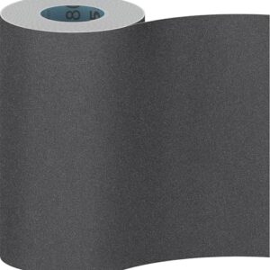 Bosch 2608607787 Sanding Roll 115mm Ø x 5m, 180 Grit, Black