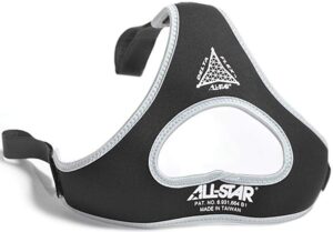 all-star fmhprobk traditional facemask harness/deltaflex™ bk