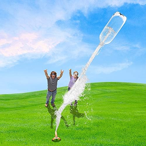 AquaPod The Original Rocket Bottle Launcher Kit - Launches Soda Bottles 100 Ft Up in The Air - Fun Educational STEM Gift Idea for Kids & Teens - Great Science Toy & Outdoor Activity for Family