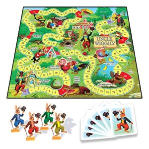 Uncle Wiggily by Winning Moves Games USA, The Classic Child's First Reading Game, for 2 to 4 Players, Ages 4+